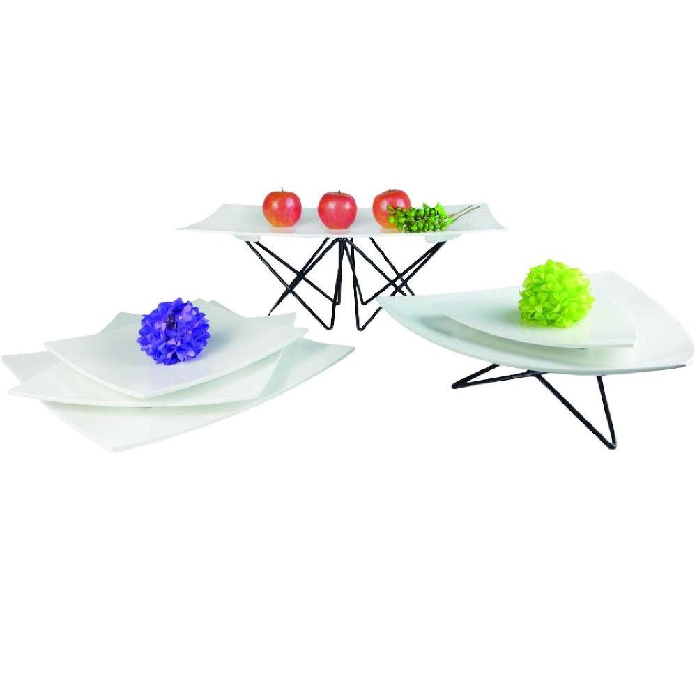 Podstawa bufetowa wysoka czarna gwiazda | VERLO V-7507